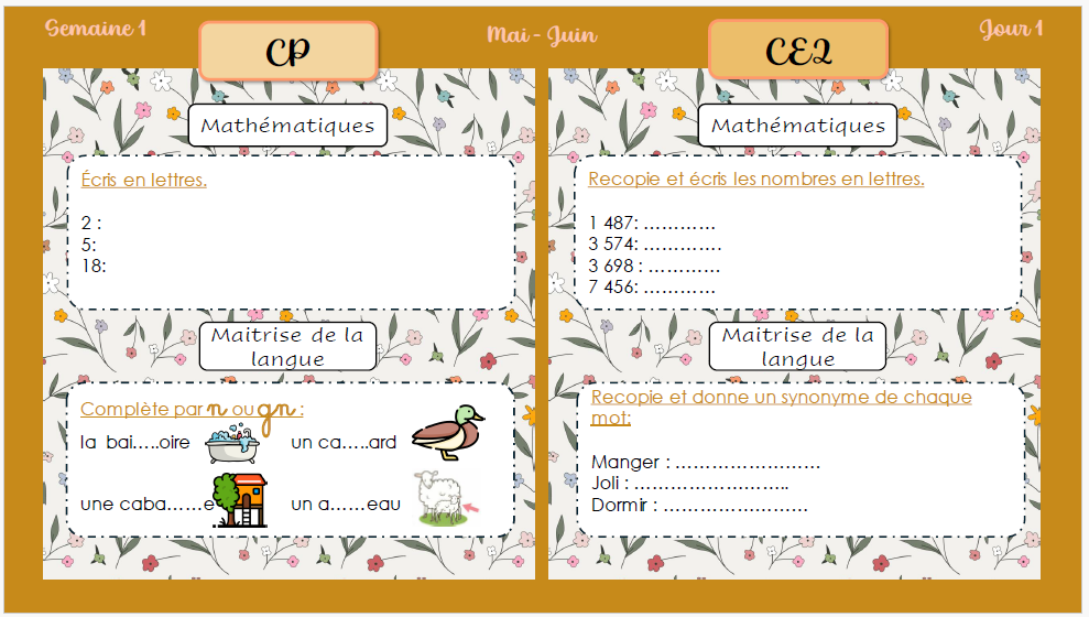 rituels - L'école de Doddie