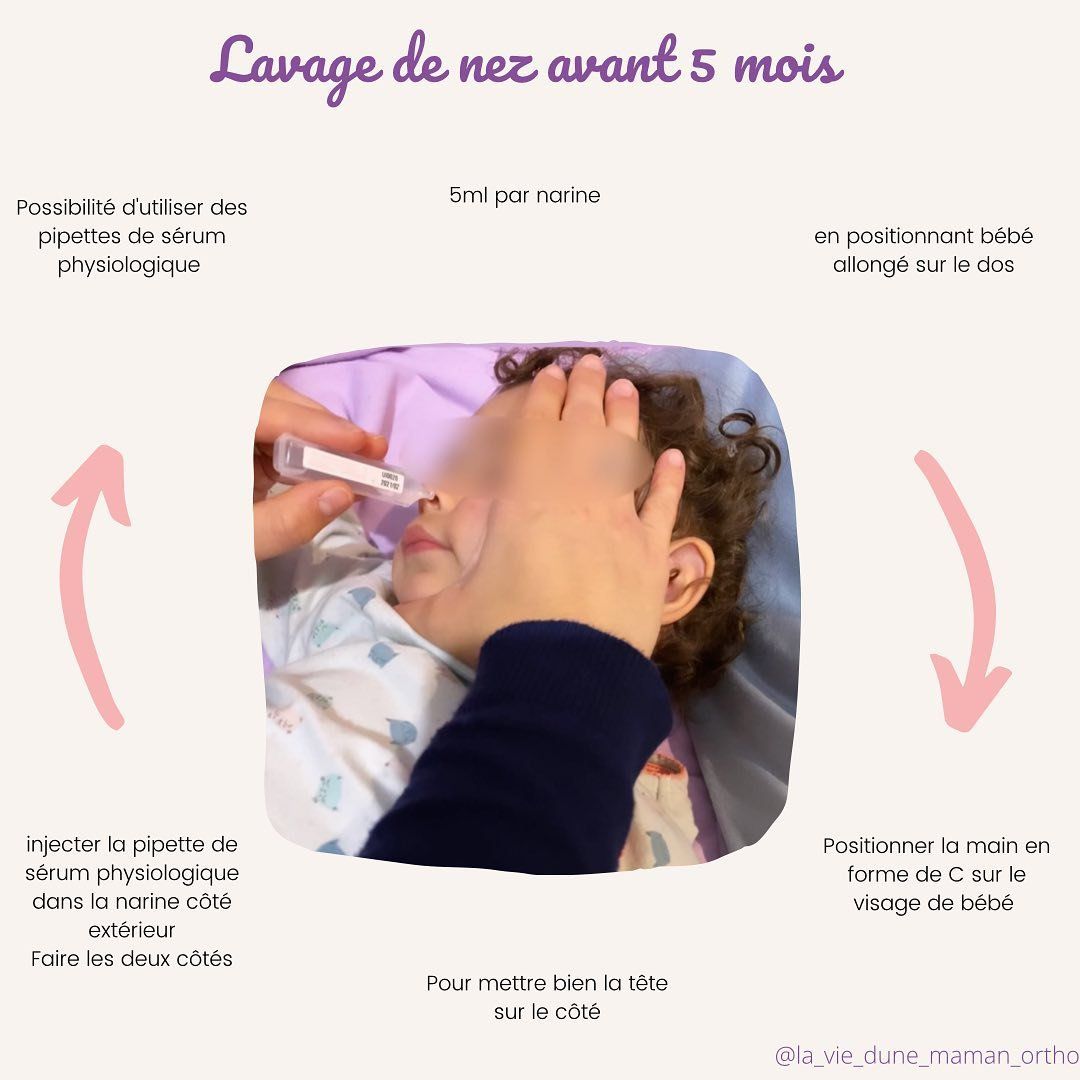 lavage nez nourrisson - Celinefassmat