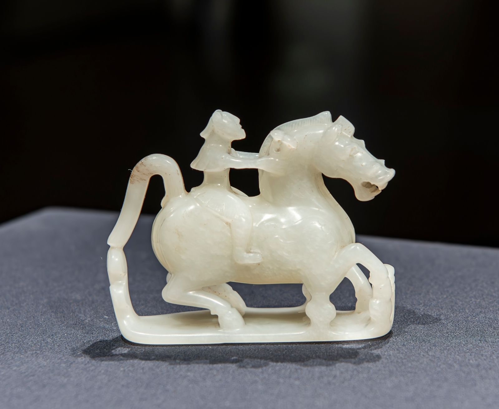 Jade Man Prancing Horse, Western Han Dynasty, 1st Century BCE - Alain.R ...