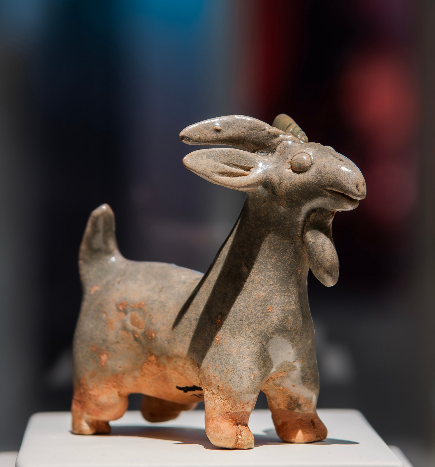 Celadon Goat,Yue Ware, Western Jin Dynasty (265-316) - Alain.R.Truong