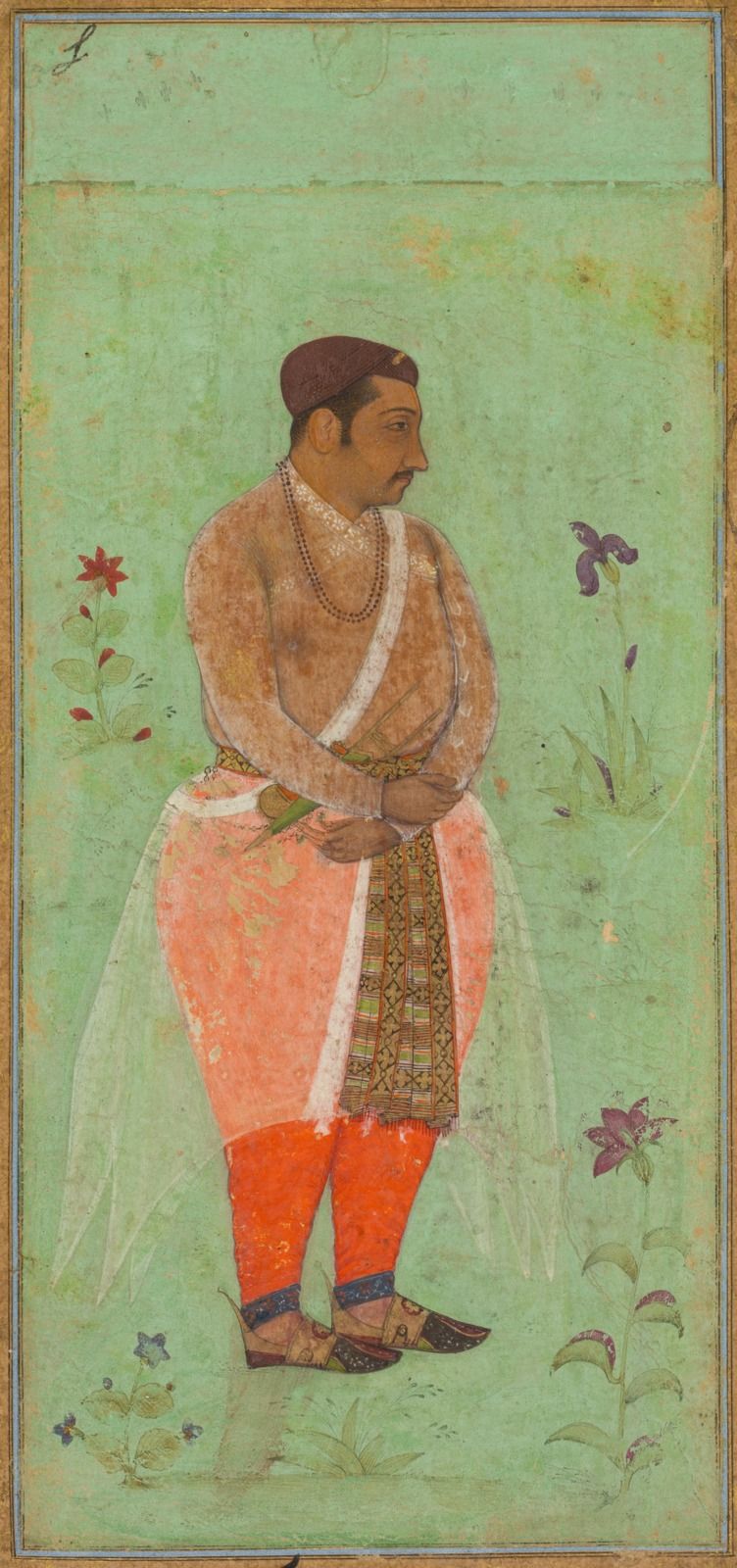 Portrait of Suraj Singh Rathor, Raja of Marwar and Maternal Uncle of ...