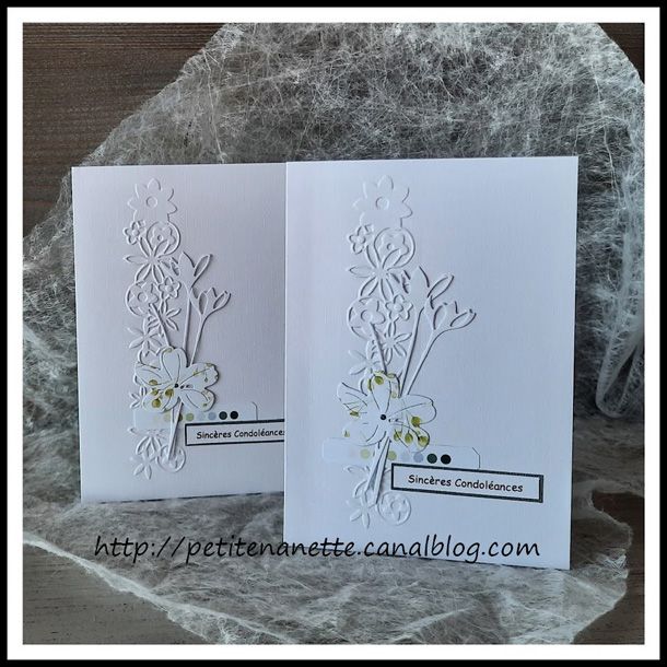 Condoléances 1 ... - Froissement de papiers...