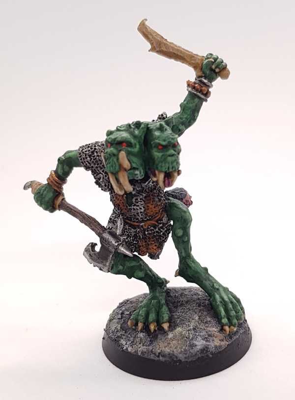 Two-Headed Troll / Citadel - Une figurine 25 mm "oldschool" par semaine