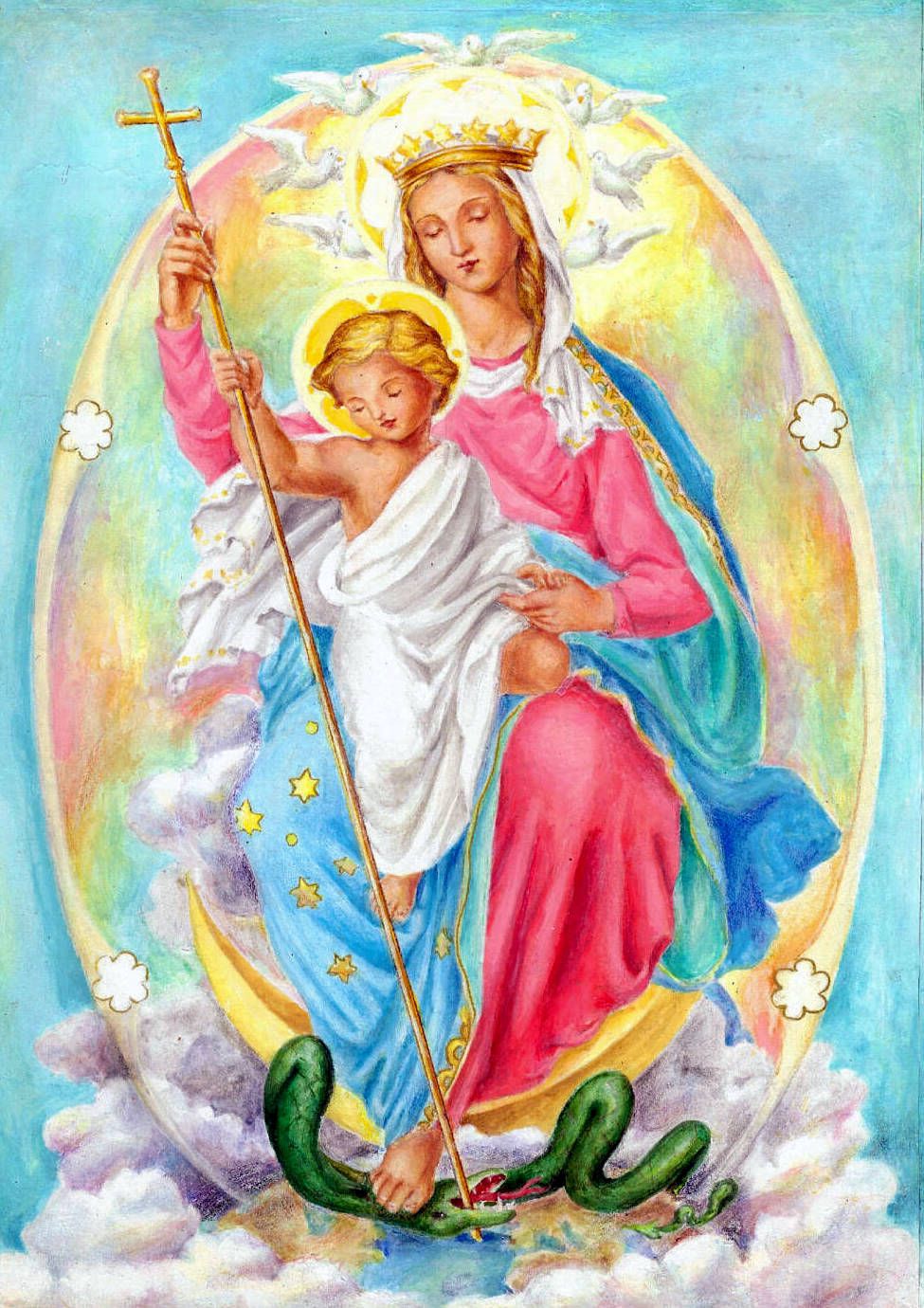 Mois de Marie avec Saint Louis-Marie Grignion de Montfort - Images Saintes