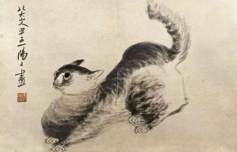 Bada Shanren and his cat paintings - Alain.R.Truong