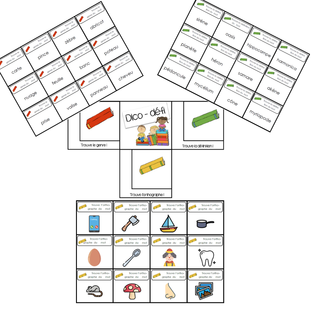 Dico défi - L'école de Doddie