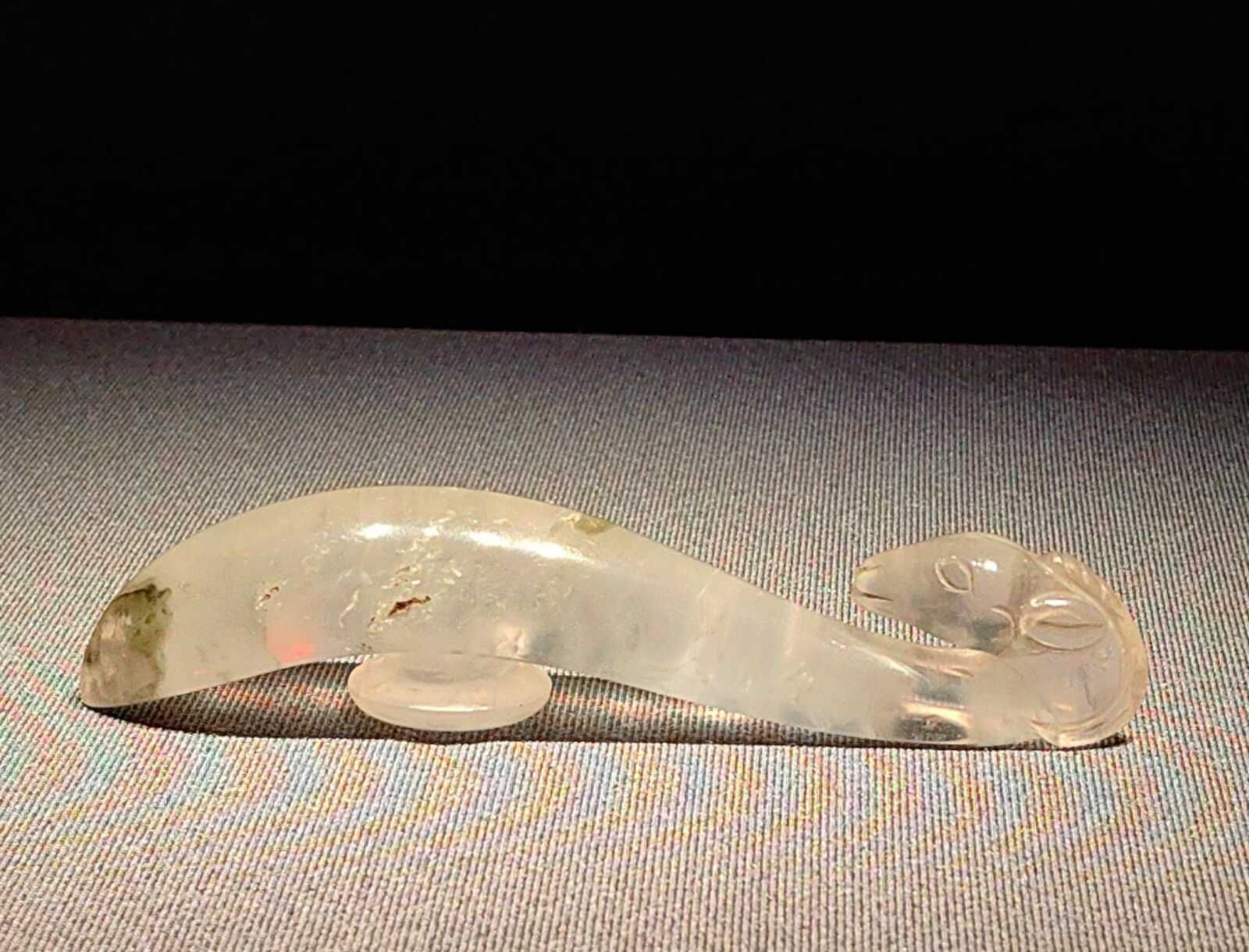 Agate Horned Sheep Shaped Belt Hook from Emperor Wanli's Tomb - Alain.R ...