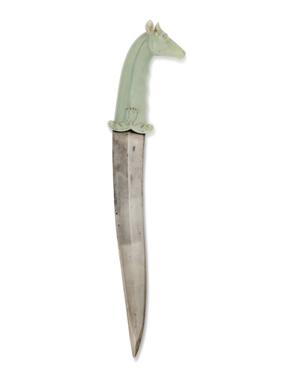 A jade-hilted dagger (khanjar), Mughal India, 17th century - Alain.R.Truong