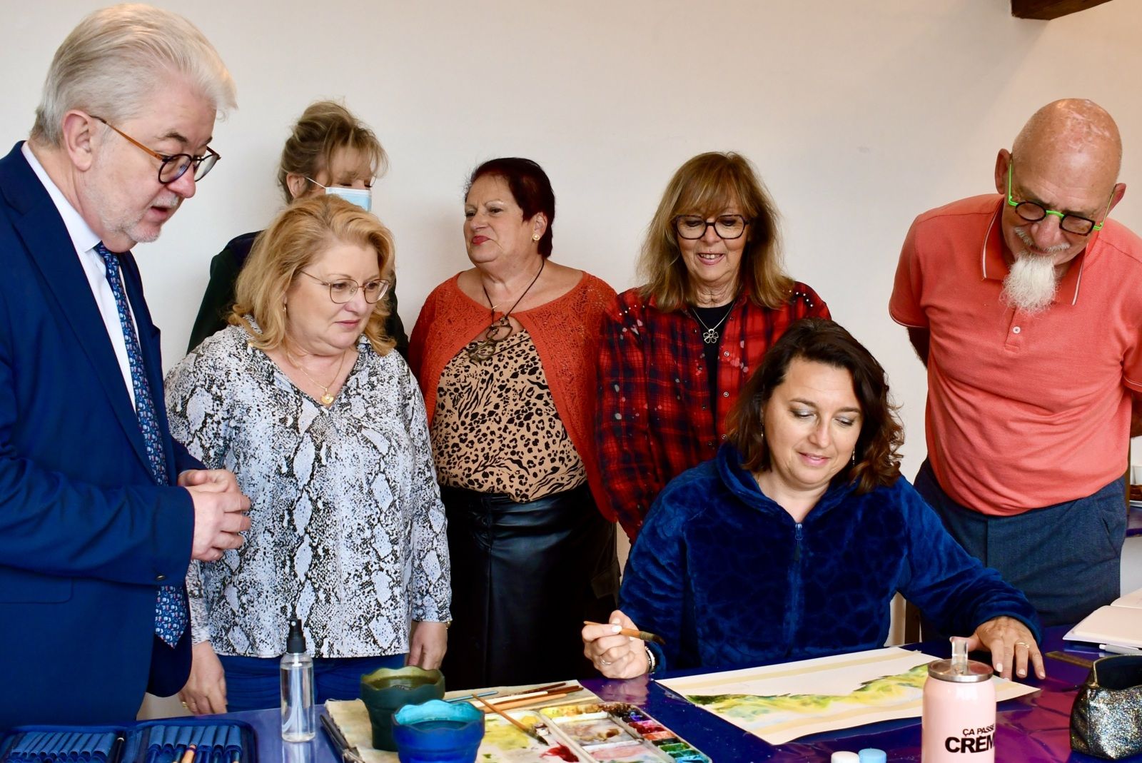 UN STAGE ET UNE NOUVELLE OUVERTURE SUR L’AQUARELLE AVEC ANNE LAROSE ...