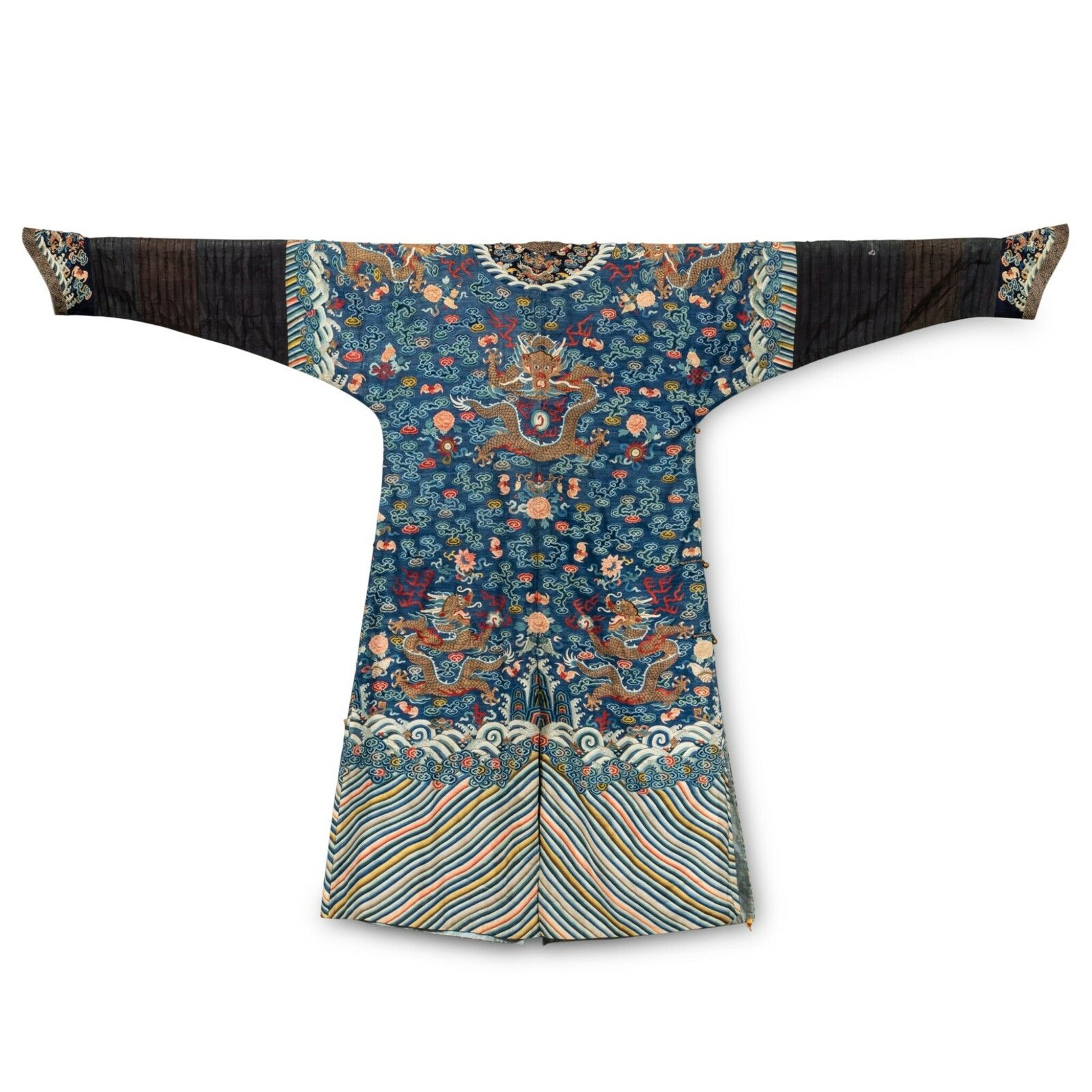 Three 'dragon' robes, Jifu, Qing dynasty sold at Sotheby's Paris, 14 ...