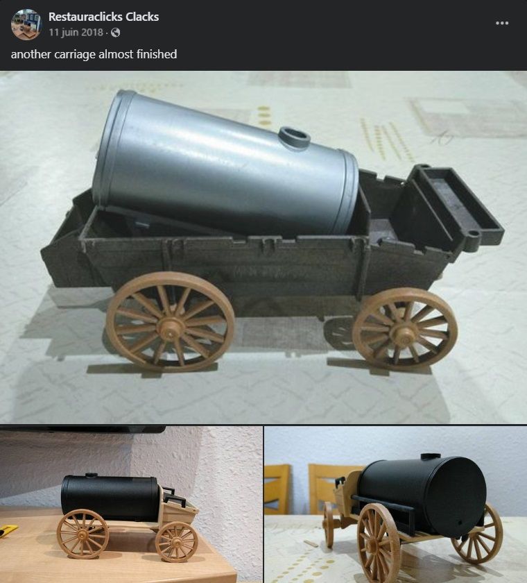 Chariot Tank Citerne custom de Restauraclicks Clacks - Playmobil ...