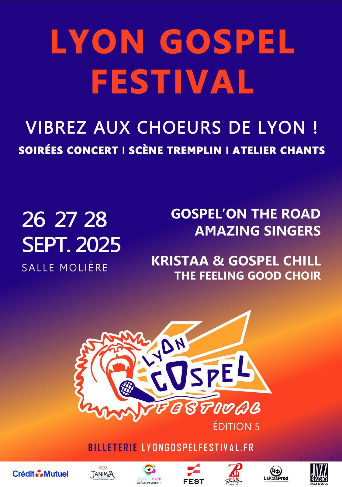 Le Lyon Gospel Festival revient pour une 5ème édition exceptionnelle - Baz'art : Des films, des ...