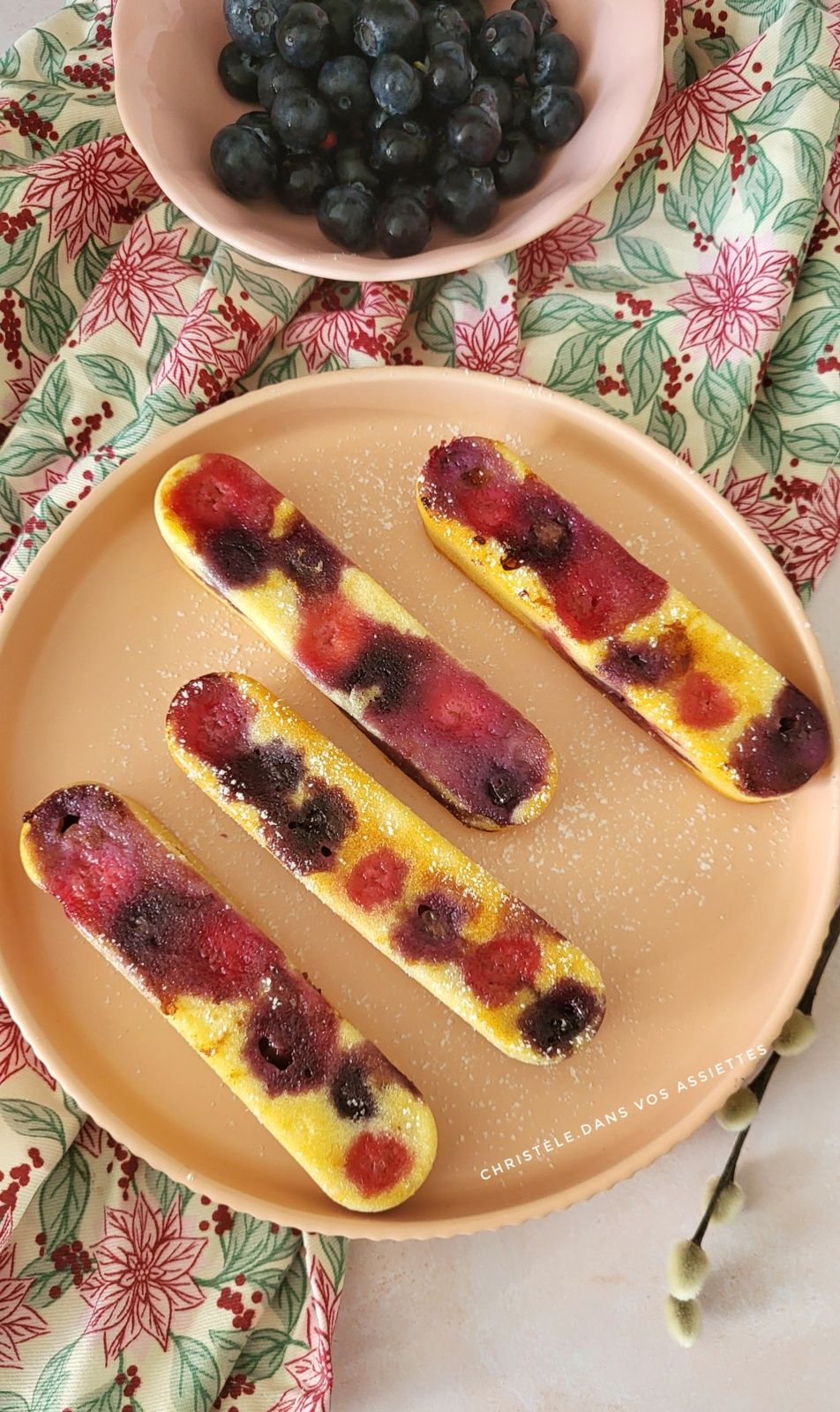 Fondant aux fruits rouges et citron - Dans vos assiettes