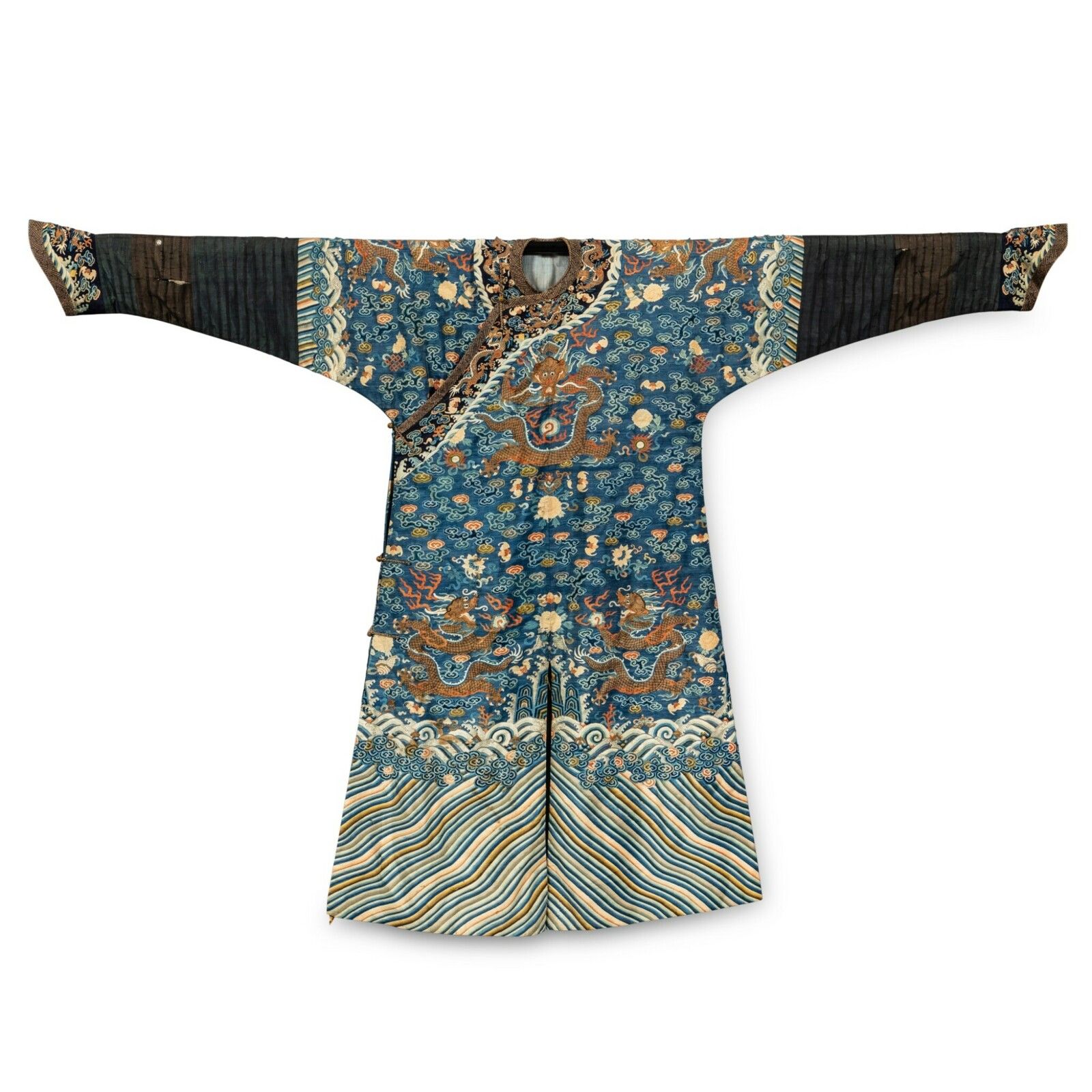 Three 'dragon' robes, Jifu, Qing dynasty sold at Sotheby's Paris, 14 ...