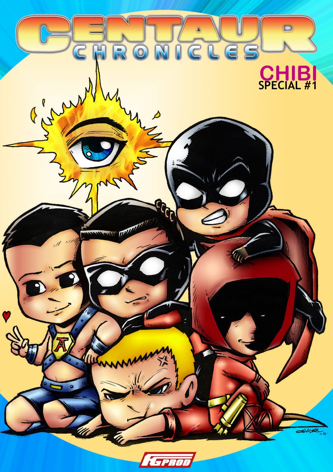 Chibi Centaur challenge - COMIXHEROES