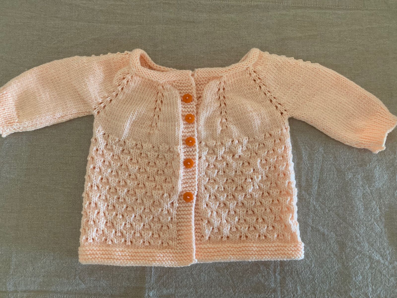 Gilet top down au point fantaisie - je crée mes reves