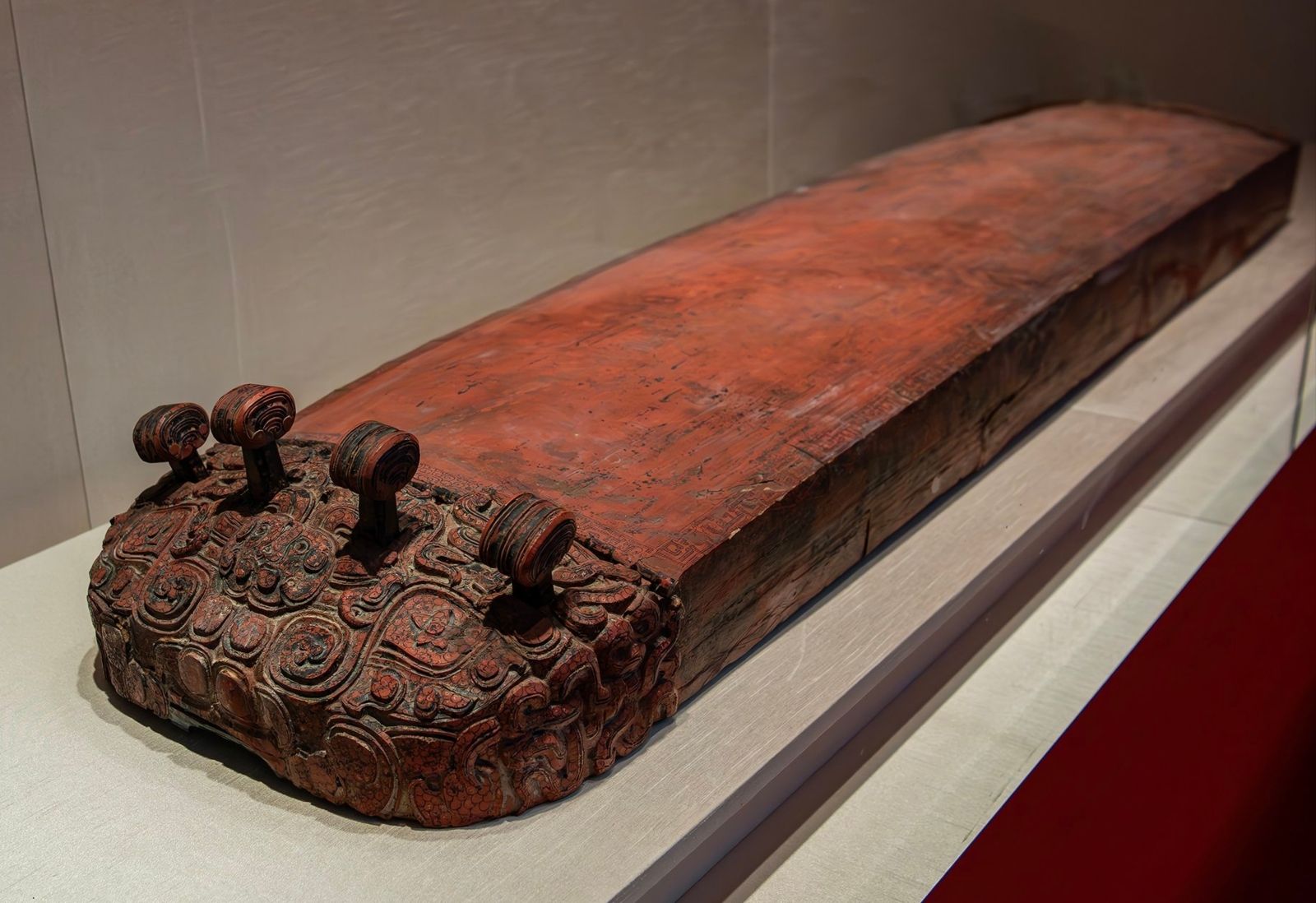 Painted Lacquer Zither Se, Warring States Period, 5th-4th century BCE ...