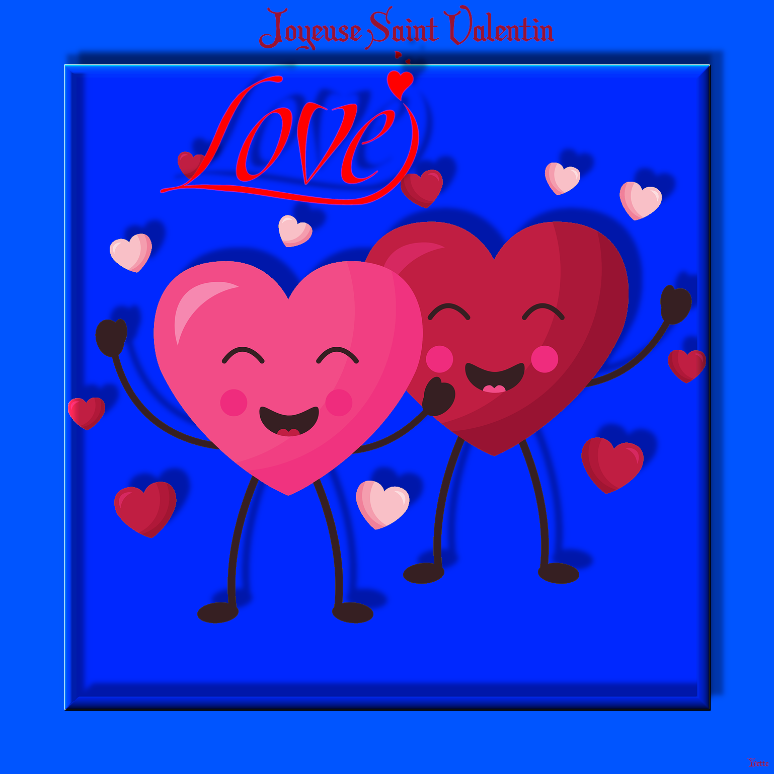 CARTE SAINT VALENTIN - creationsy