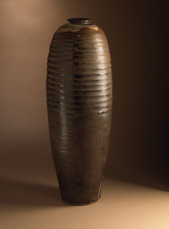 Prunus Vase (Meiping) with Horizontal Ribs, Liao dynasty (906-1125 ...