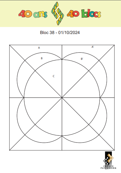 Bloc 38 : 40 ans - 40 blocs - France-Patchwork 59-62